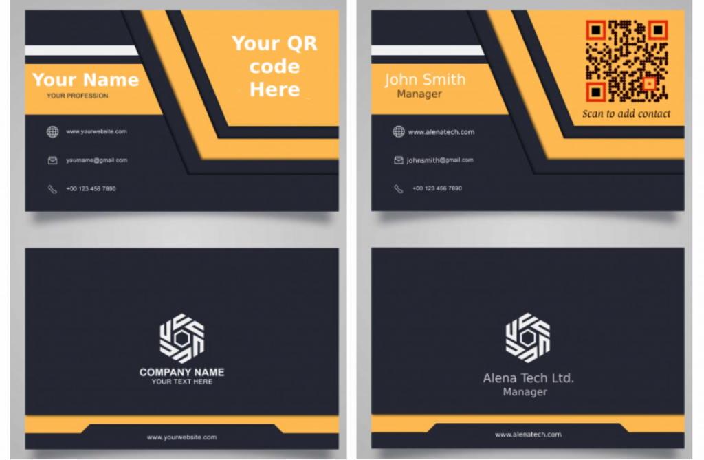 QR Code On Business Card 3 Steps Ultimate Guide QRCodeChimp