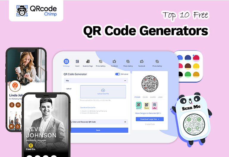 Top 10 Free QR Code Generators To Help You Market In 2023 Free QR Code Generator Online