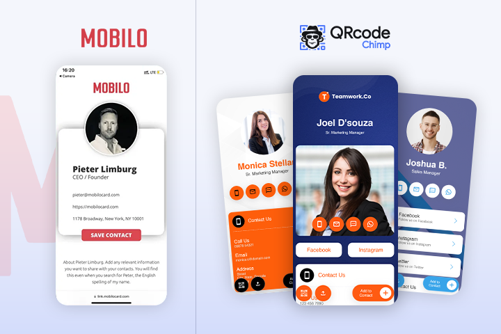 Best Alternative to Mobilo Digital Business Cards