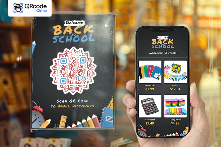 Back-to-school marketing ideer ved hjælp af QR-kode