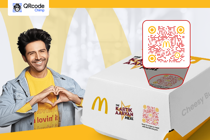 McDonald's Digital Feast: Kartik Aryan Meal Meets QR Code Magic