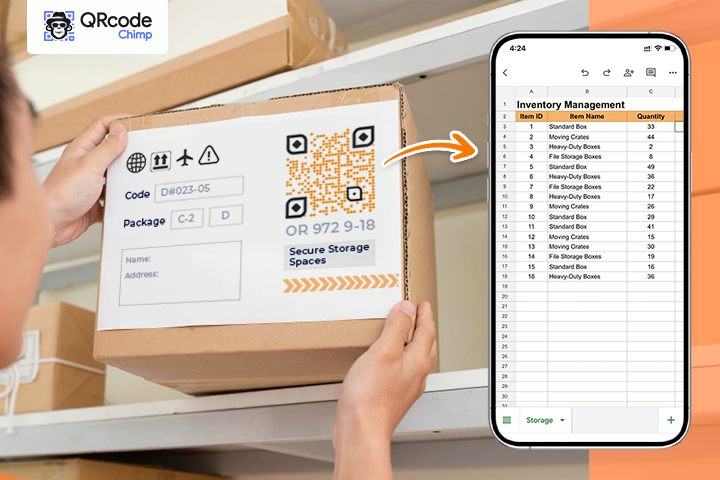 How to manage storage with QR Code Organization System