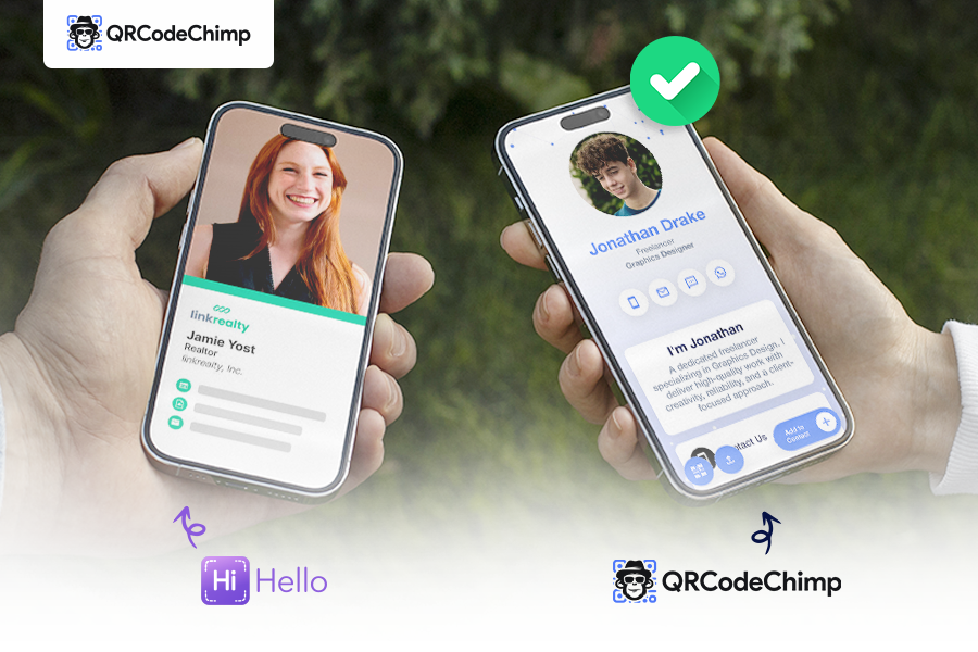 QRCodeChimp: The Best HiHello Alternative for Digital Business Cards