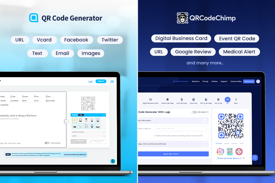 QRCodeChimp: A Better QR Code Generator Alternative