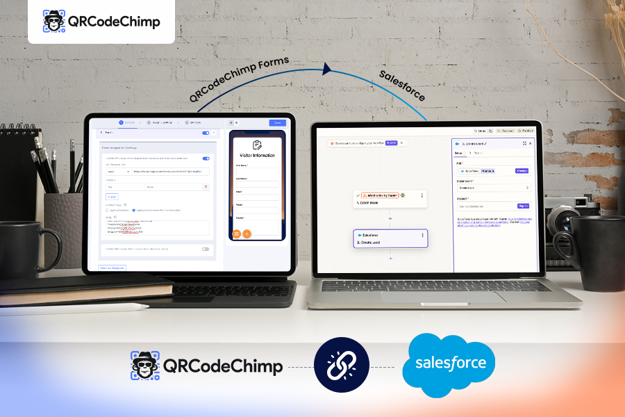 Automate Leads with Salesforce & QRCodeChimp Integration via Zapier