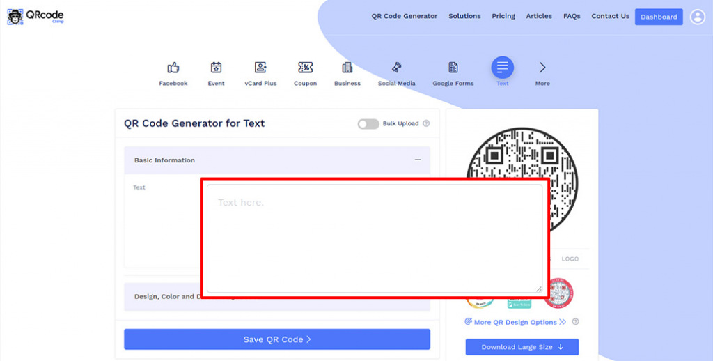 QR Code For Text Convert Text To QR Code Online For Free